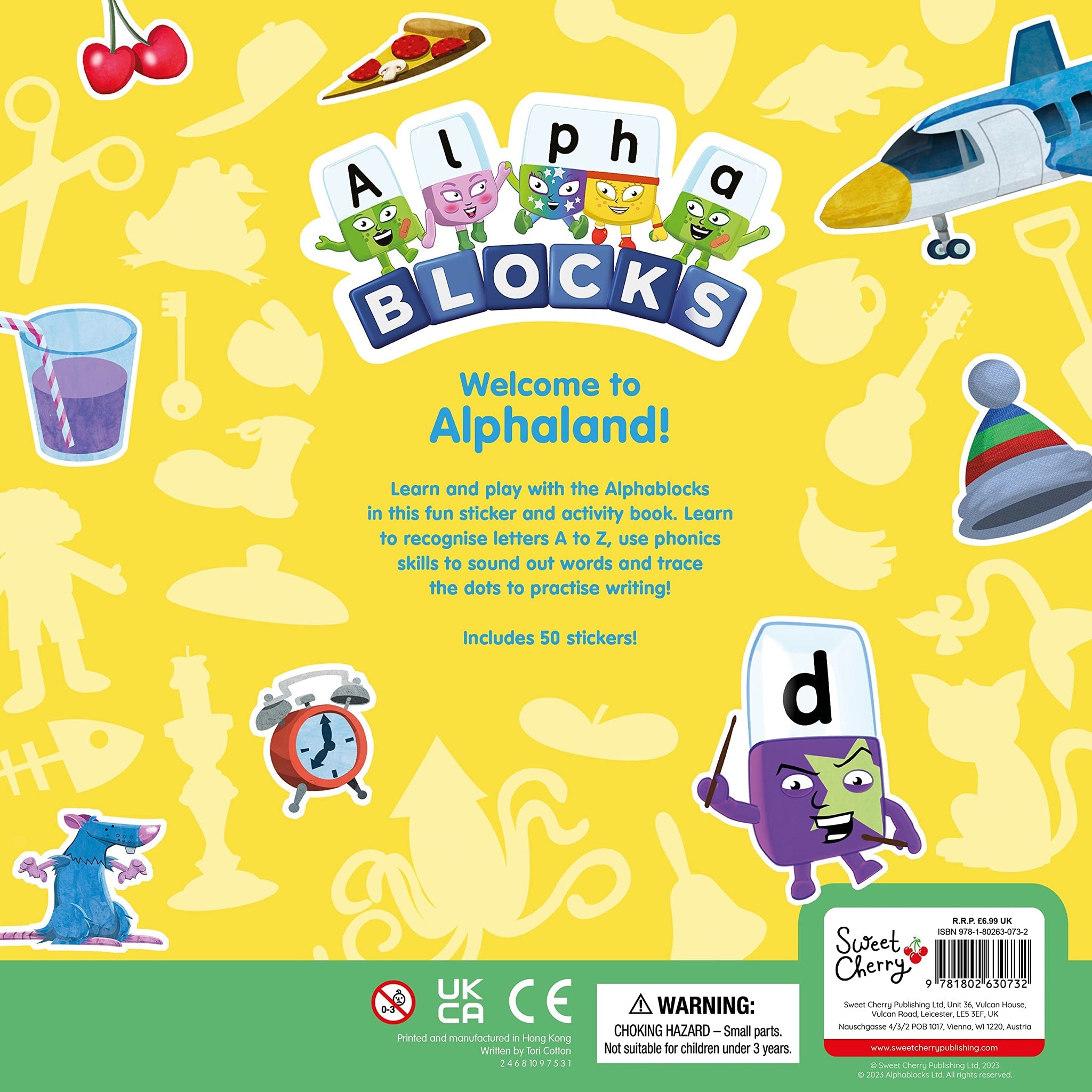 Alphablocks Stick, Play and Learn: A Sticker Activity Book – Blocks ...