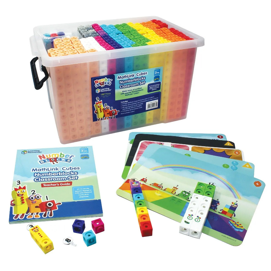 MathLink® Cubes Numberblocks® Classroom Set – Blocks Universe Shop