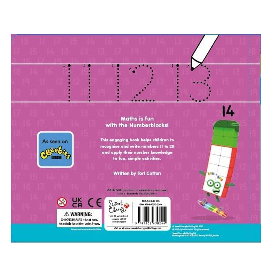 Numberblocks 11-20: A Wipe-Clean Book – Blocks Universe Shop
