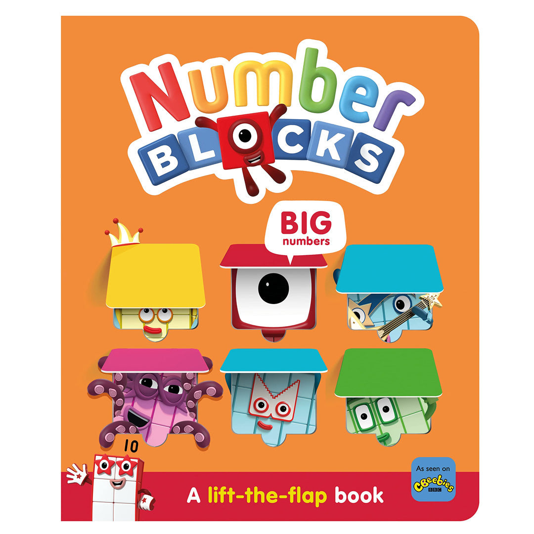 Numberblocks Big Numbers: A Lift the Flap Book – Blocks Universe Shop