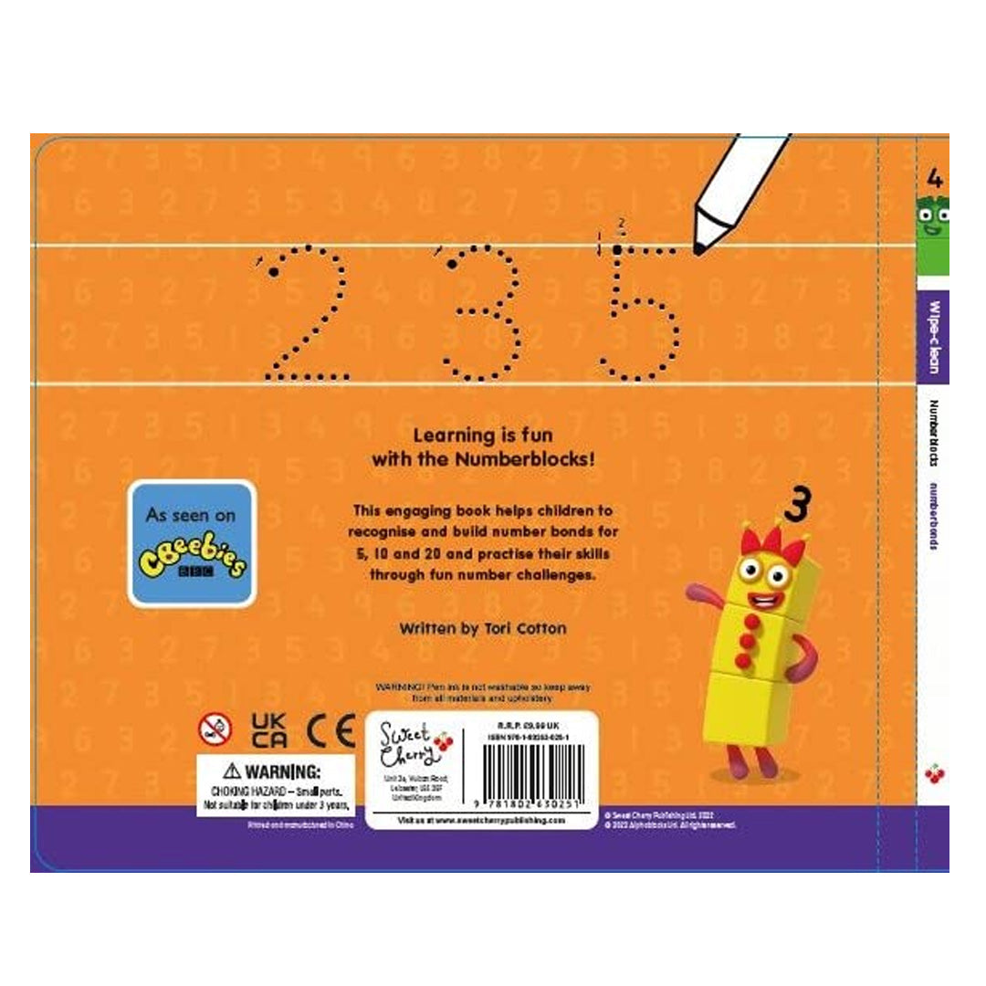 Numberblocks Number Bonds: A Wipe-Clean Book – Blocks Universe Shop