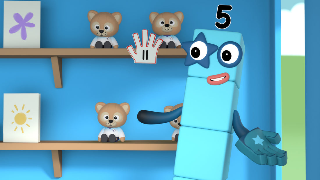 Numberblocks Sticker Activity Set, 50+ Pieces, Includes Felt Tips, Col ...