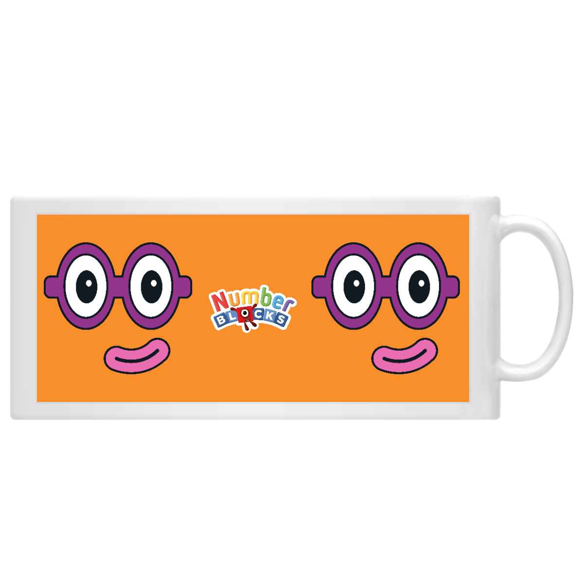 Numberblocks - Numberblock Two's Face Mug – Blocks Universe Shop