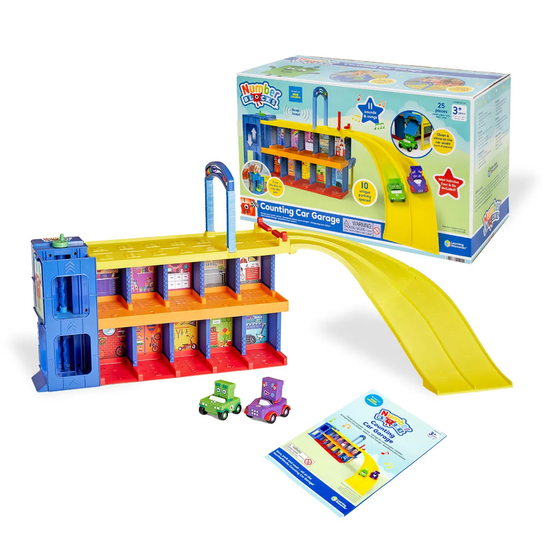 Numberblocks Counting Car Garage – Blocks Universe Shop