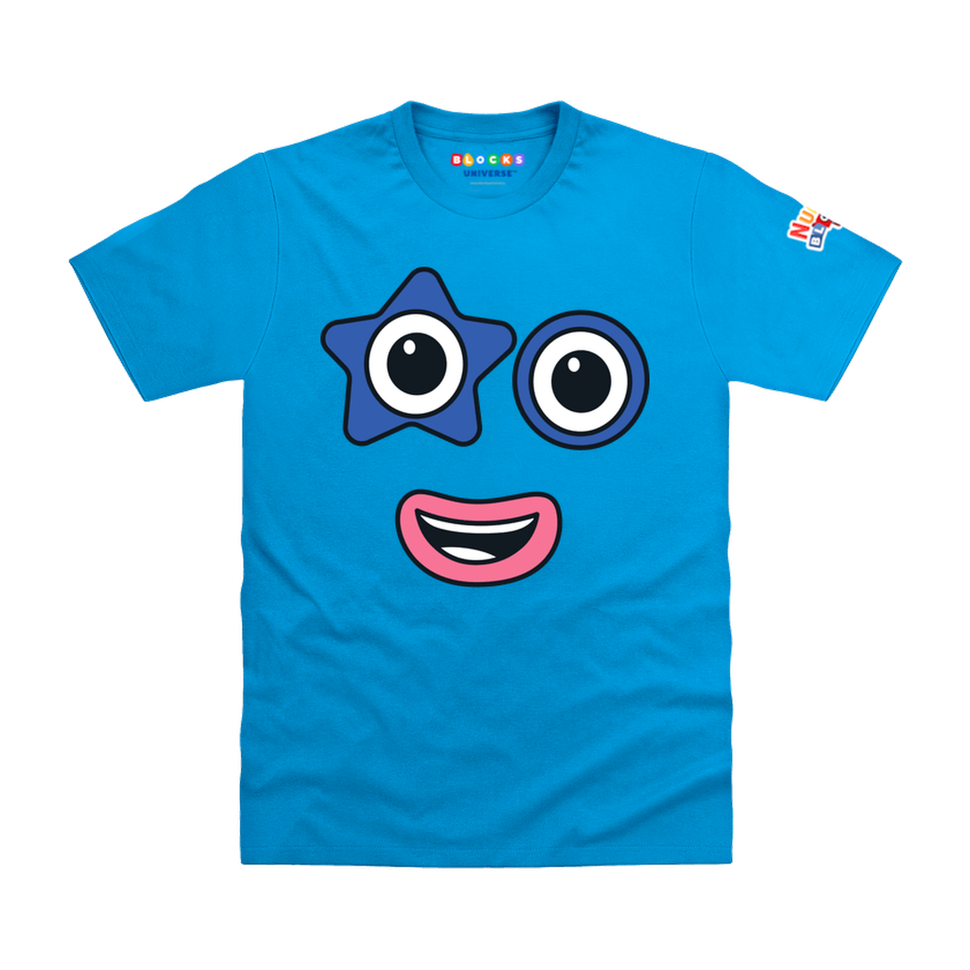 Numberblocks - Numberblock Five's Face Kids T-Shirt – Blocks Universe Shop