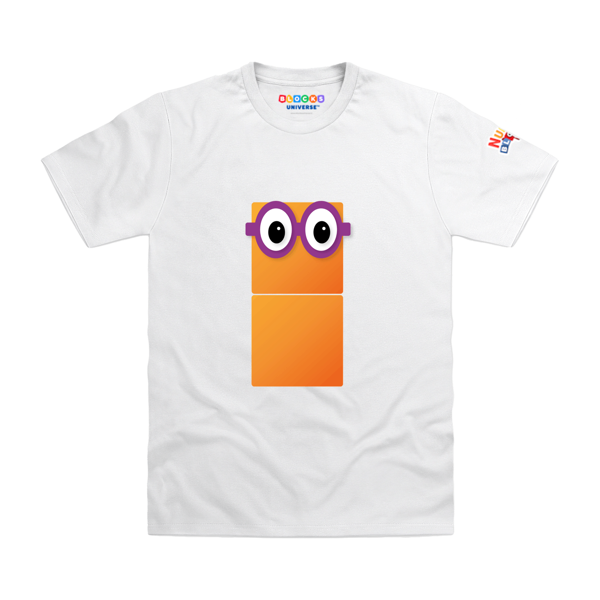 Numberblocks Two Blocks Kids T-Shirt – Blocks Universe Shop