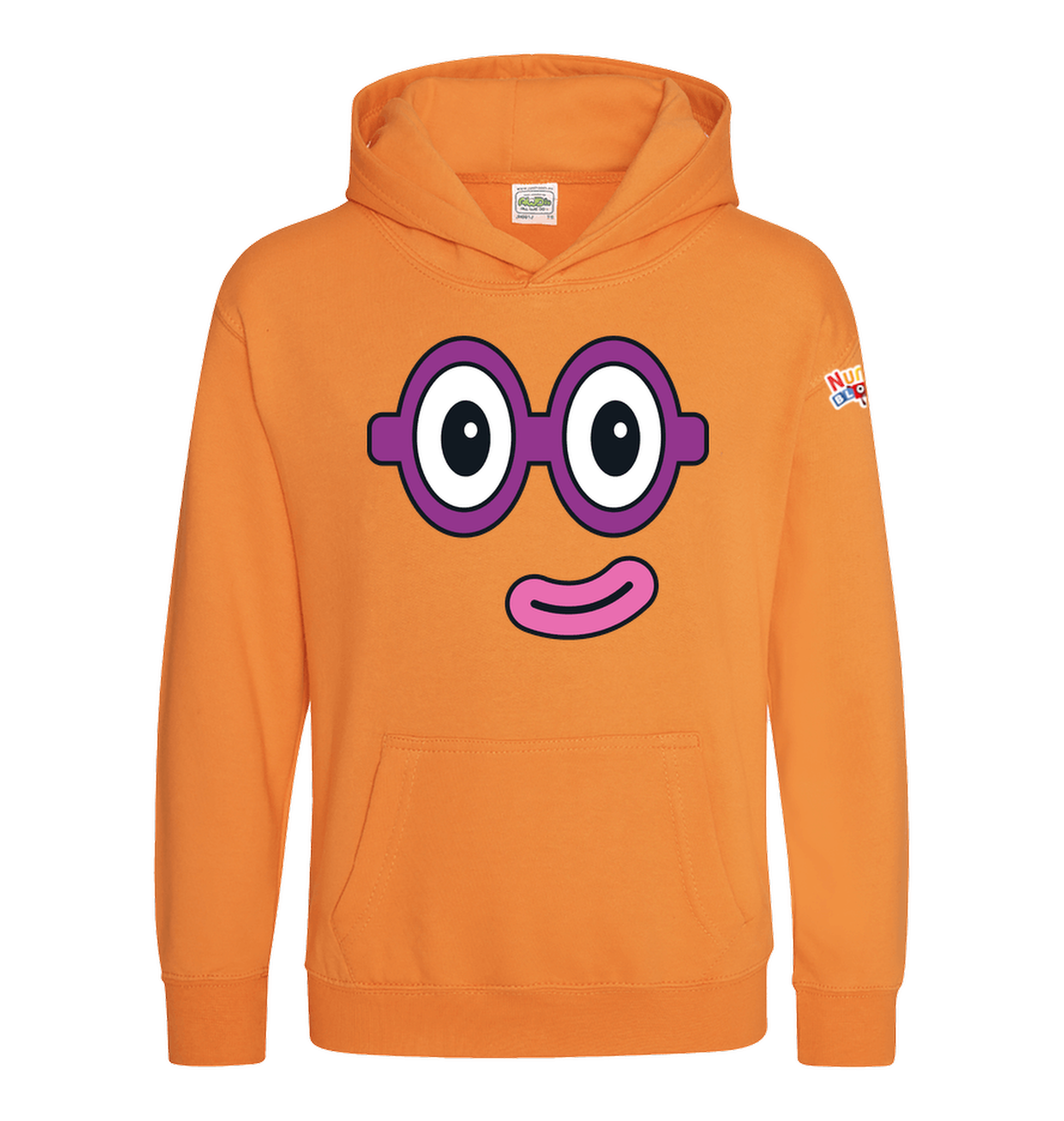 Numberblocks - Numberblock Two's Face Kids Hoodie – Blocks Universe Shop