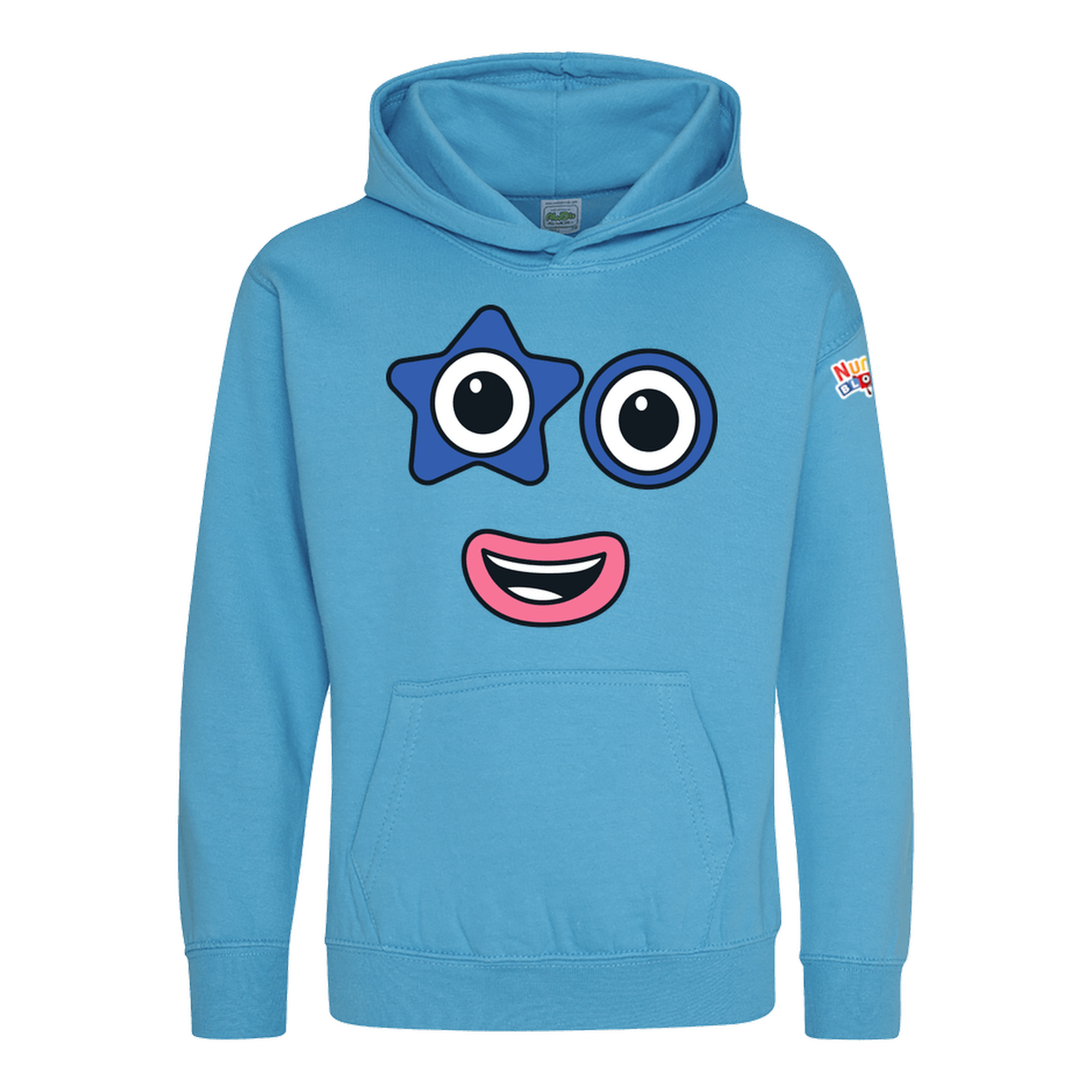Numberblocks - Numberblock Five's Face Kids Hoodie – Blocks Universe Shop