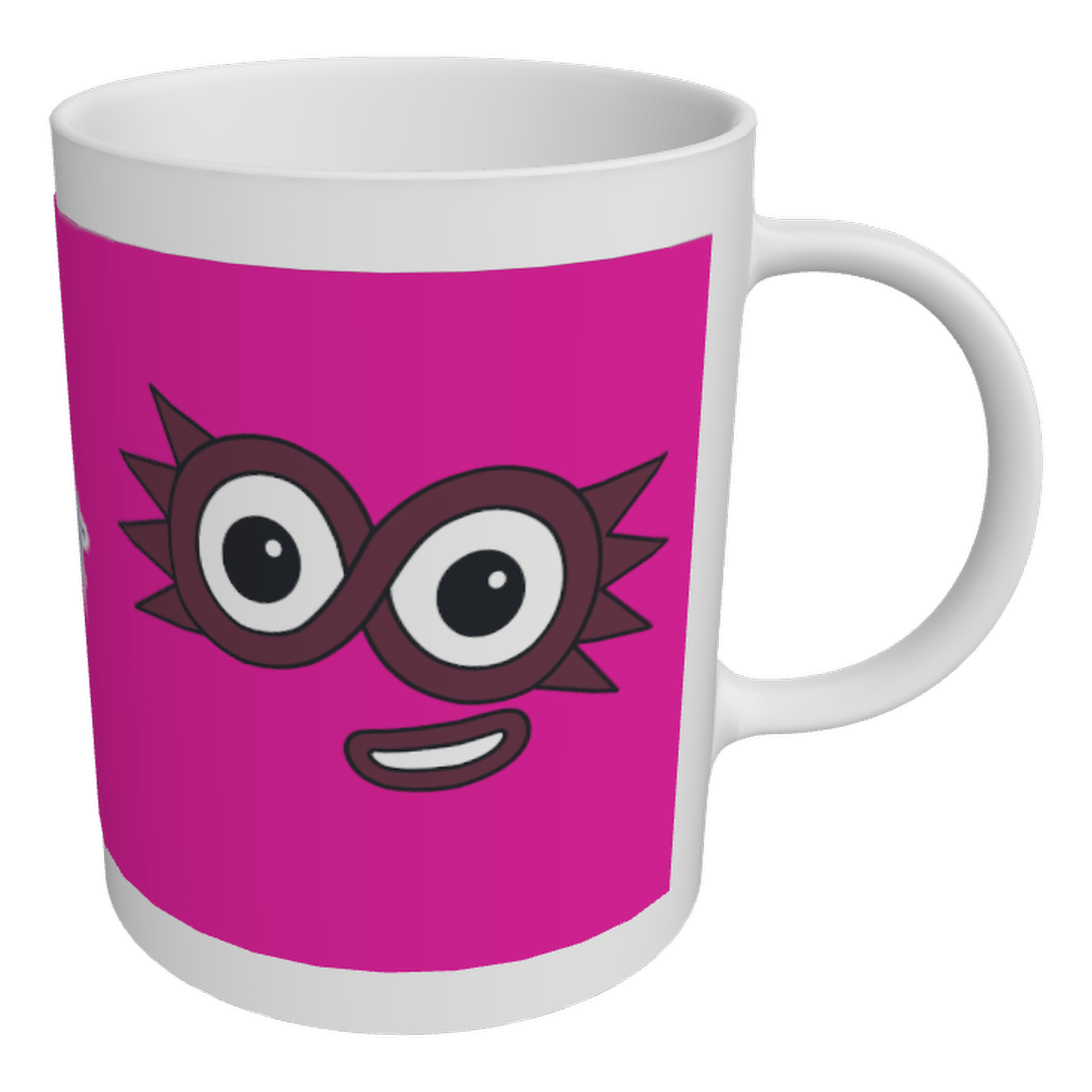 Numberblocks - Numberblock Eight's Face Mug – Blocks Universe Shop